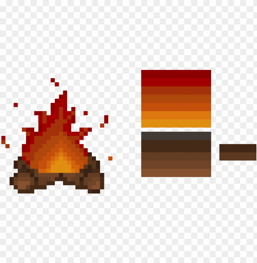 Free download | HD PNG campfire pixel art PNG transparent with Clear ...