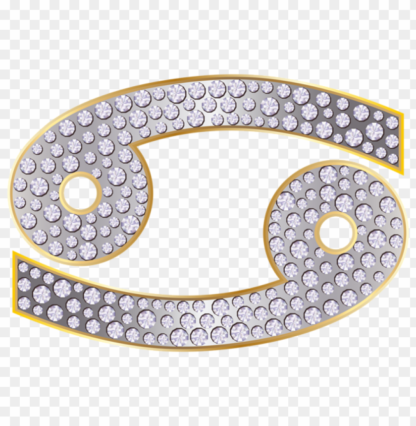 Free download | HD PNG gold cancer zodiac badge | TOPpng