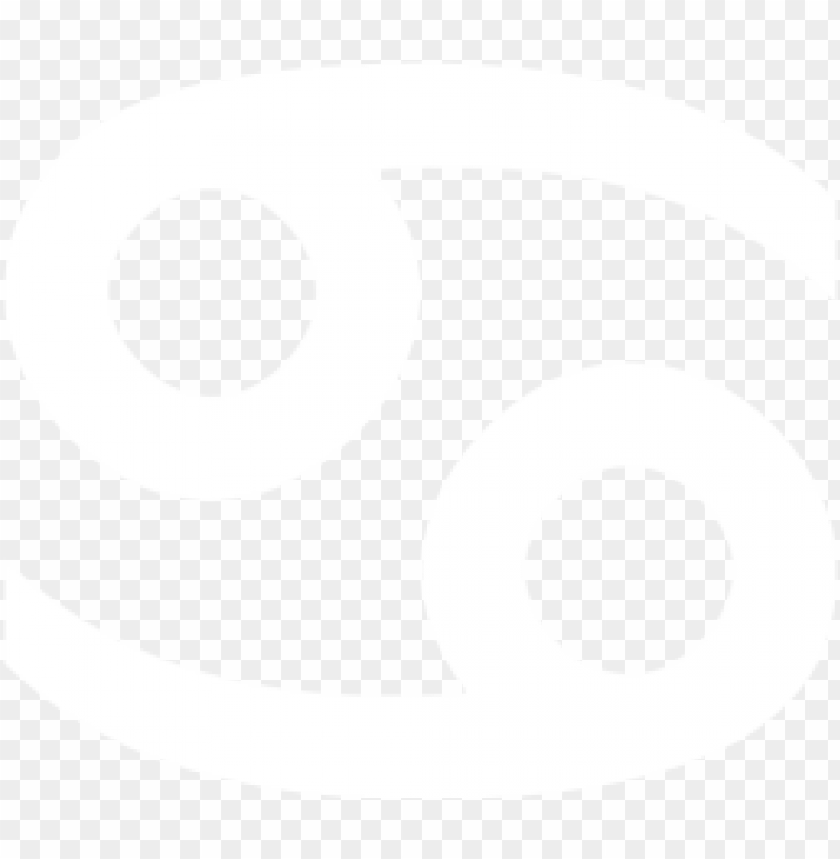 Free download | HD PNG faded white cancer zodiac illustration | TOPpng