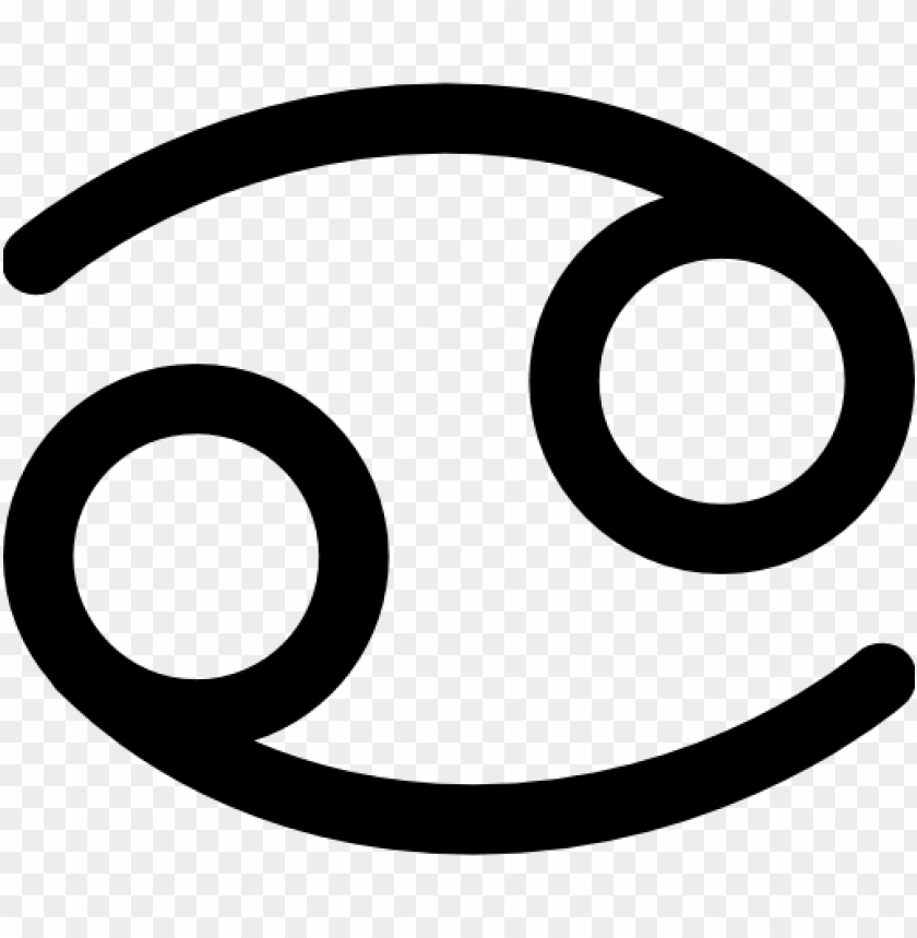 Free download | HD PNG cancer zodiac symbol vector | TOPpng