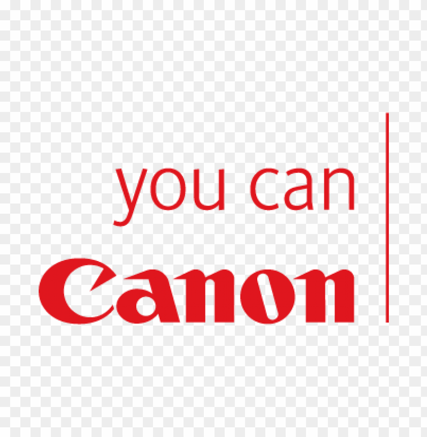 Free download | HD PNG canon you can vector logo | TOPpng