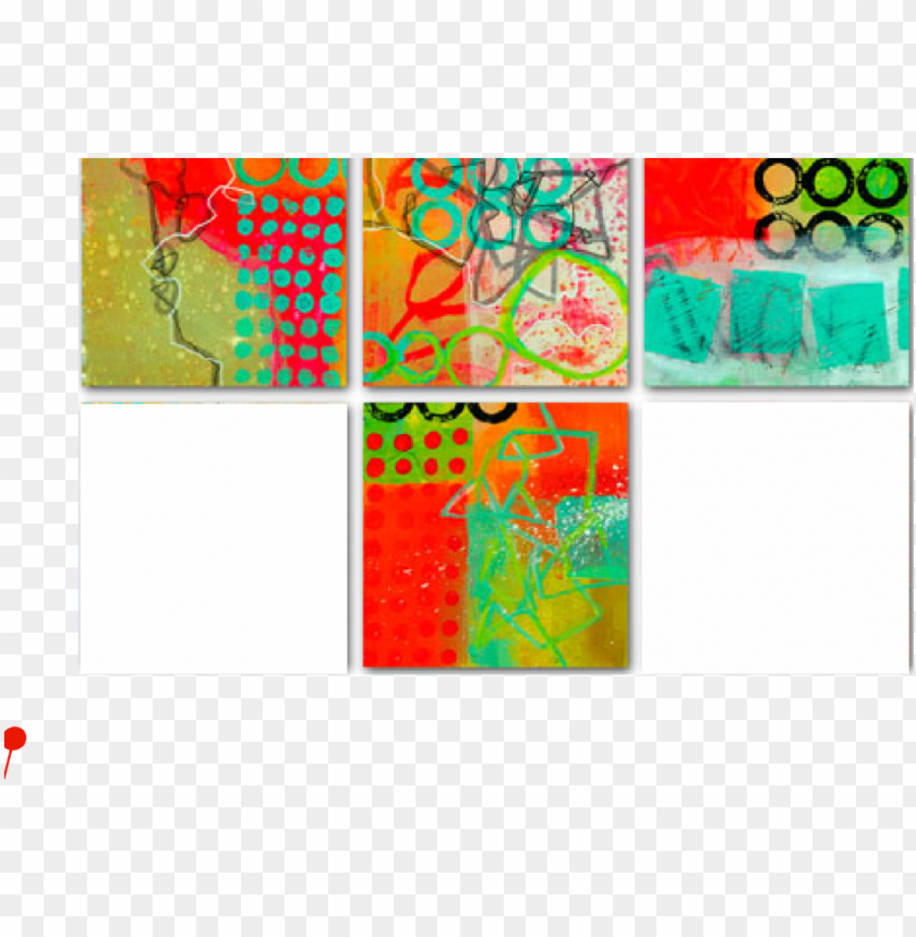 Free download | HD PNG canvas collage card motif PNG transparent with ...