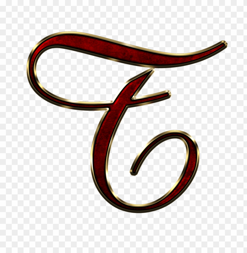 Cursive Capital Letter T