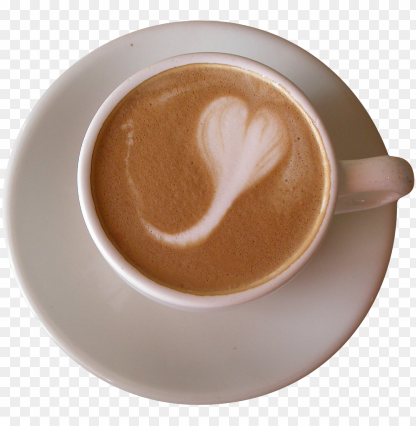 Free download | HD PNG white cup of cappuccino with foam art - Image ID ...