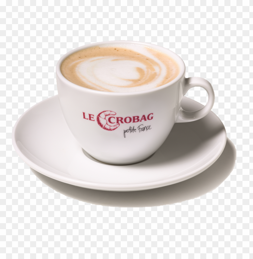 Free download | HD PNG cappuccino in branded white cup - Image ID ...