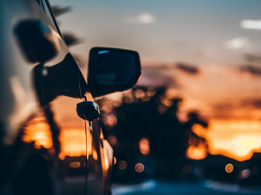 Free download | HD PNG car sunset movement mirror blur 4k wallpaper ...