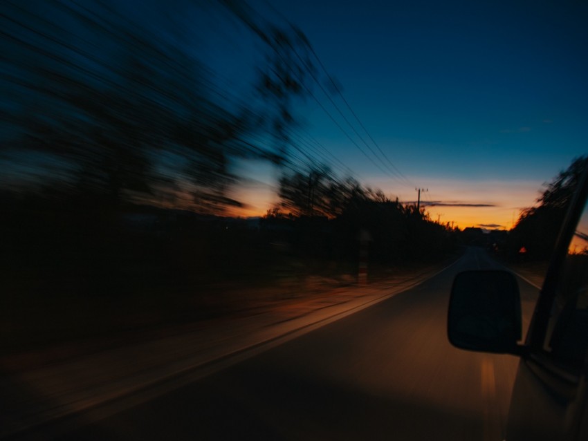 Free download | HD PNG car sunset night movement speed 4k wallpaper ...