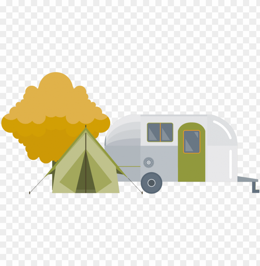 Free download | HD PNG caravan clipart campground caravan and camping ...