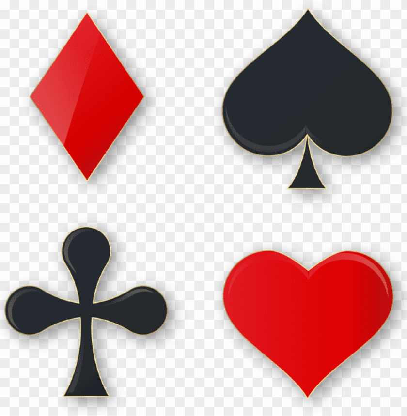 Free download | HD PNG card suits transparent clipart png photo - 44551 ...
