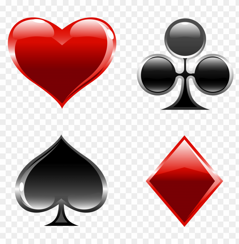 Free download | HD PNG cards suits clipart png photo - 31371 | TOPpng