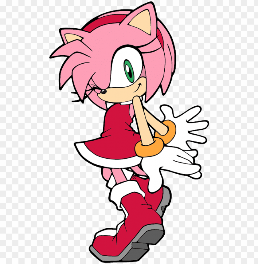 Free download | HD PNG cartoon cliparts amy rose PNG transparent with ...
