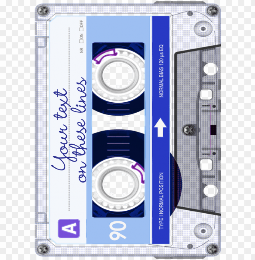 Free download | HD PNG cassette tape blue apron favorite cassette tape ...