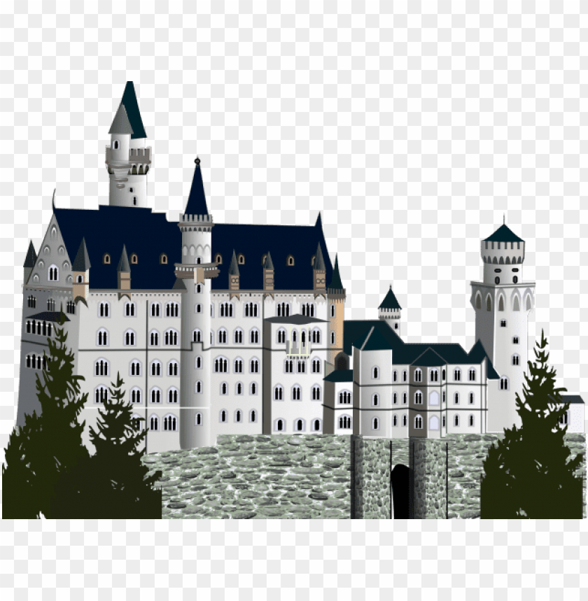 Free download | HD PNG castle clipart germany cute borders vectors ...