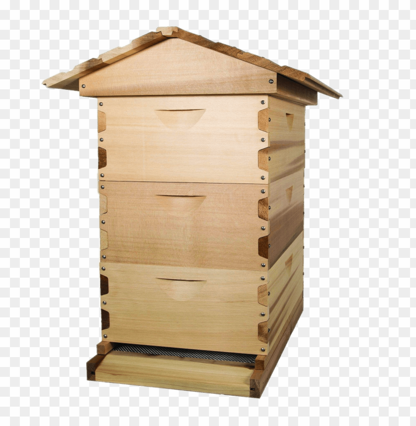 Free download | HD PNG cedar wood beehive | TOPpng