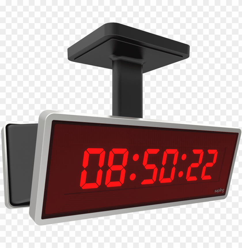 Free download | HD PNG ceiling mounted digital clock PNG transparent ...