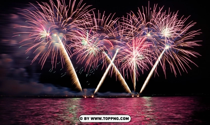 Free download | HD PNG celebrate with happy new year fireworks ...