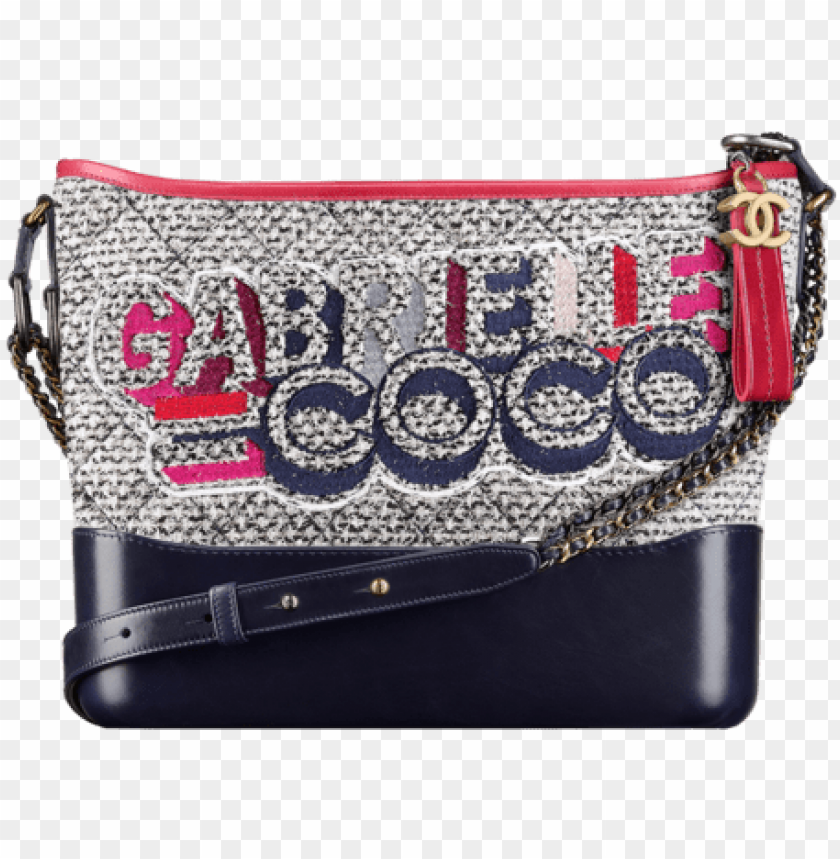 Free download | HD PNG chanel greynavy blue tweedcalfskin gabrielle ...