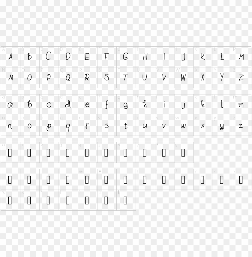 Free download | HD PNG character map font icons free ttf PNG ...