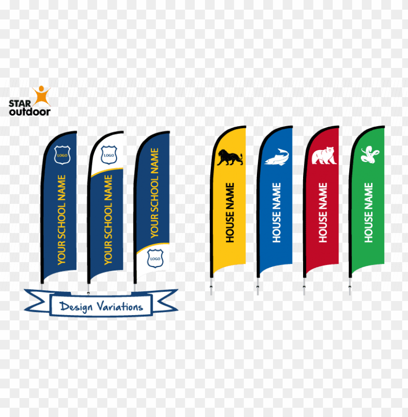 Free download | HD PNG check out these great flag banner sample designs ...