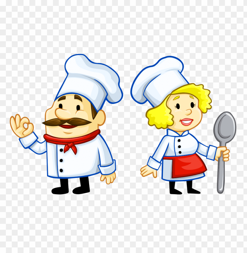 Free download | HD PNG cute cartoon chefs clipart transparent clipart ...