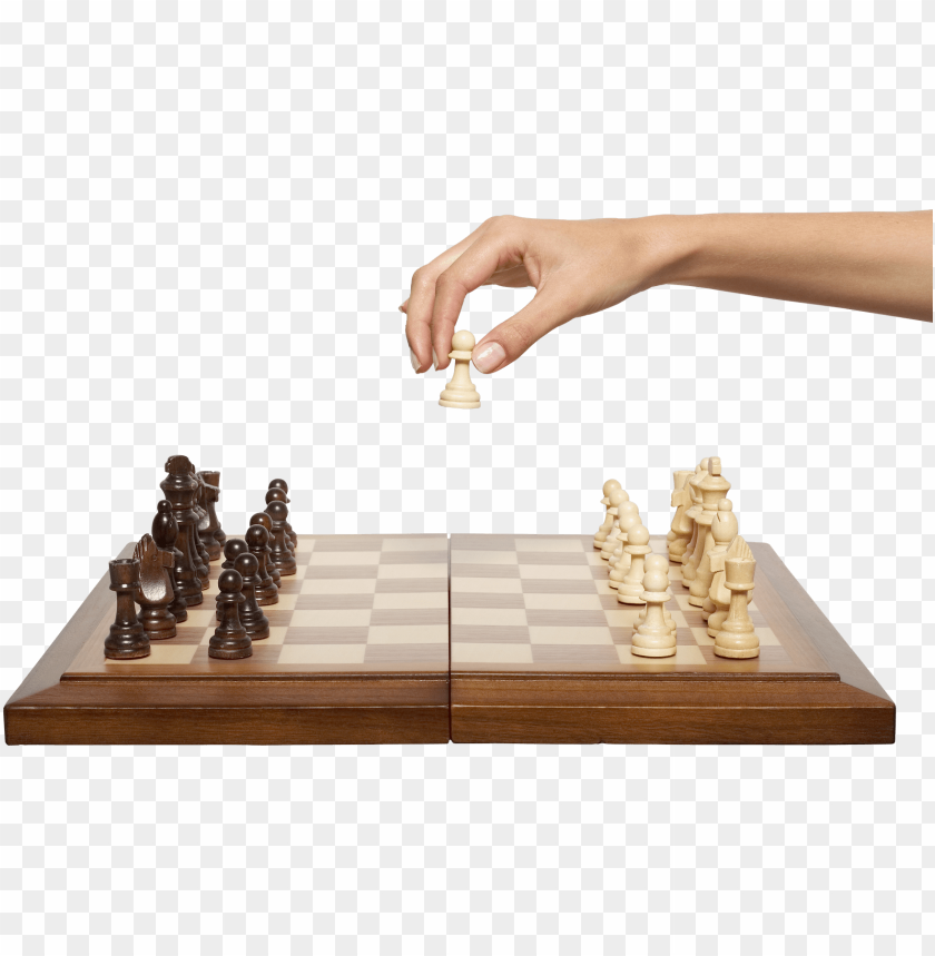 Free download | HD PNG chess board with white pieces png | TOPpng