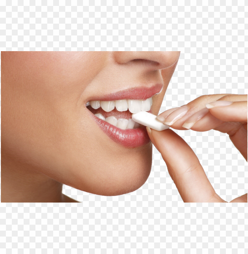 Free download | HD PNG person chewing a piece of gum - Image ID 483100 ...