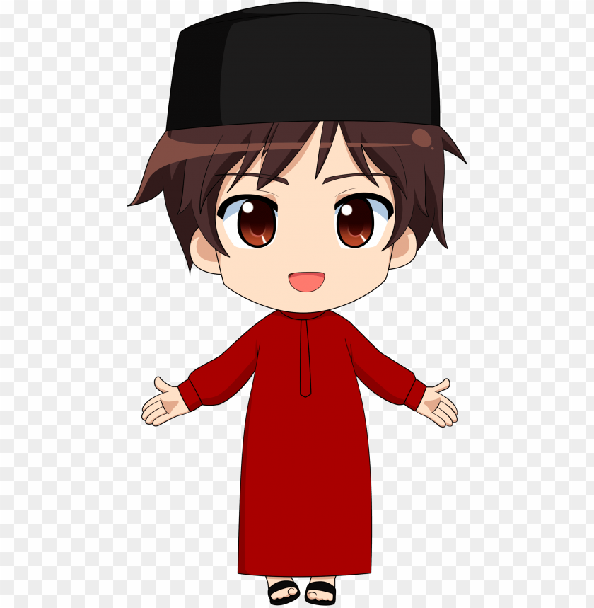 Muslim Chibi cutout PNG & clipart images | TOPpng