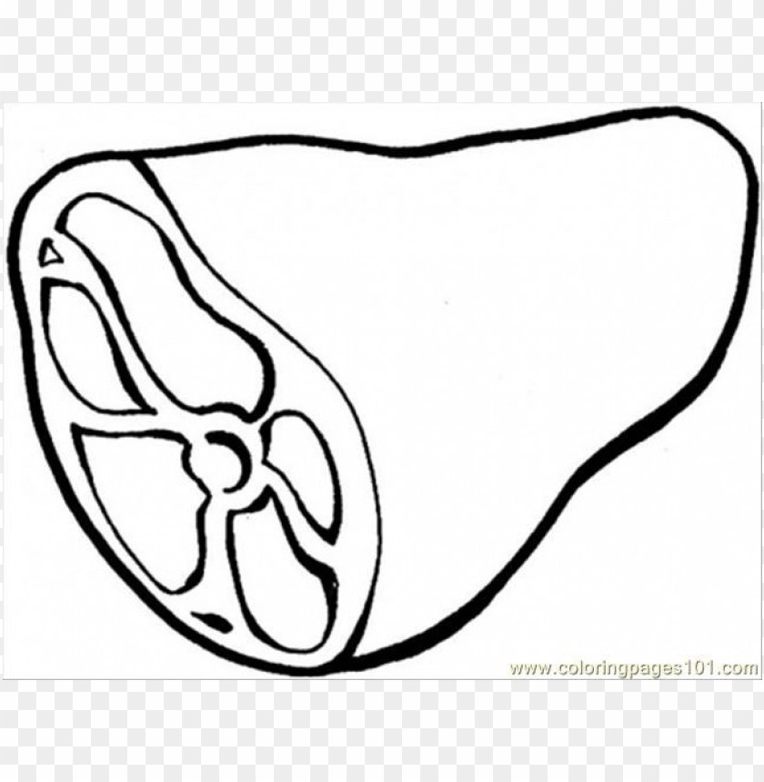 Free download | HD PNG chicken meat coloring page PNG transparent with ...