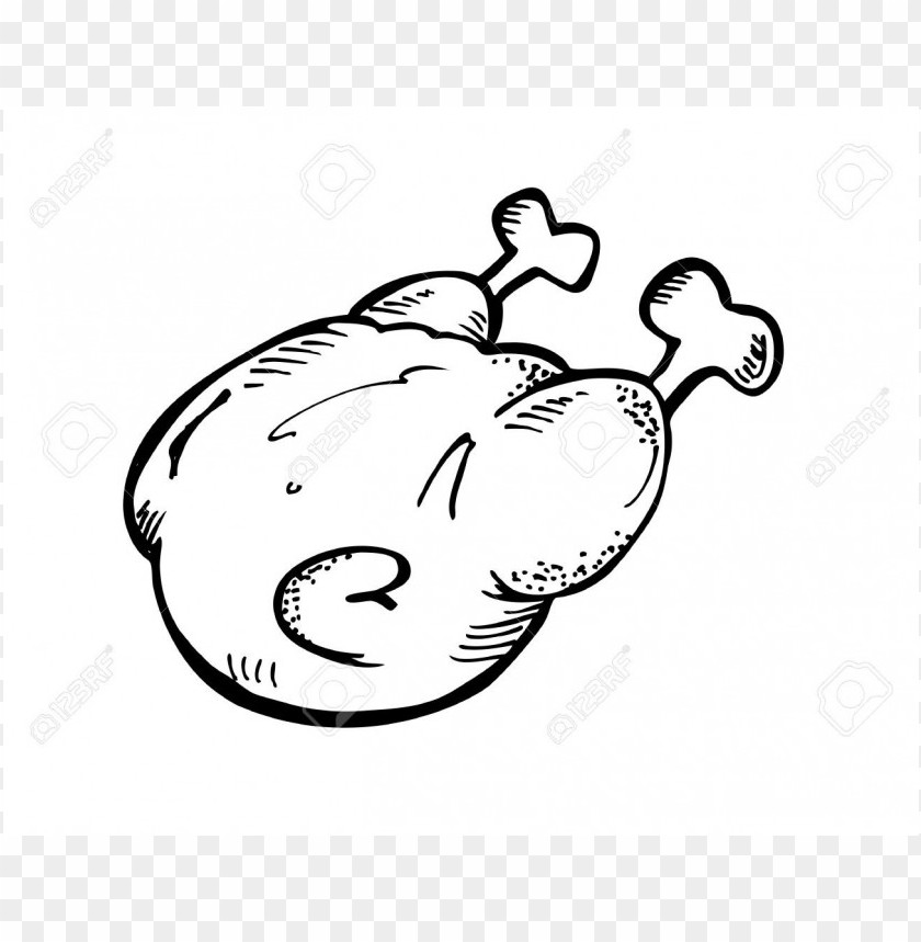 Free download | HD PNG chicken meat drawing PNG transparent with Clear ...