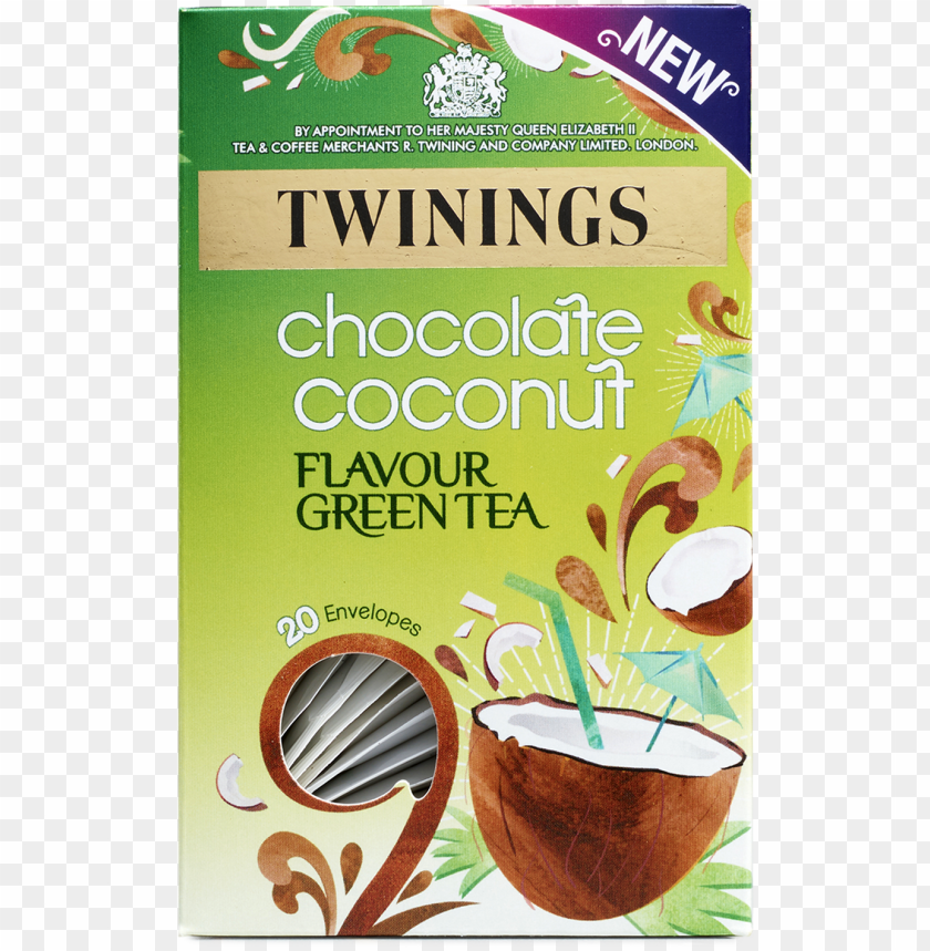 Free download | HD PNG chocolate coconut indulgence green tea twinings ...