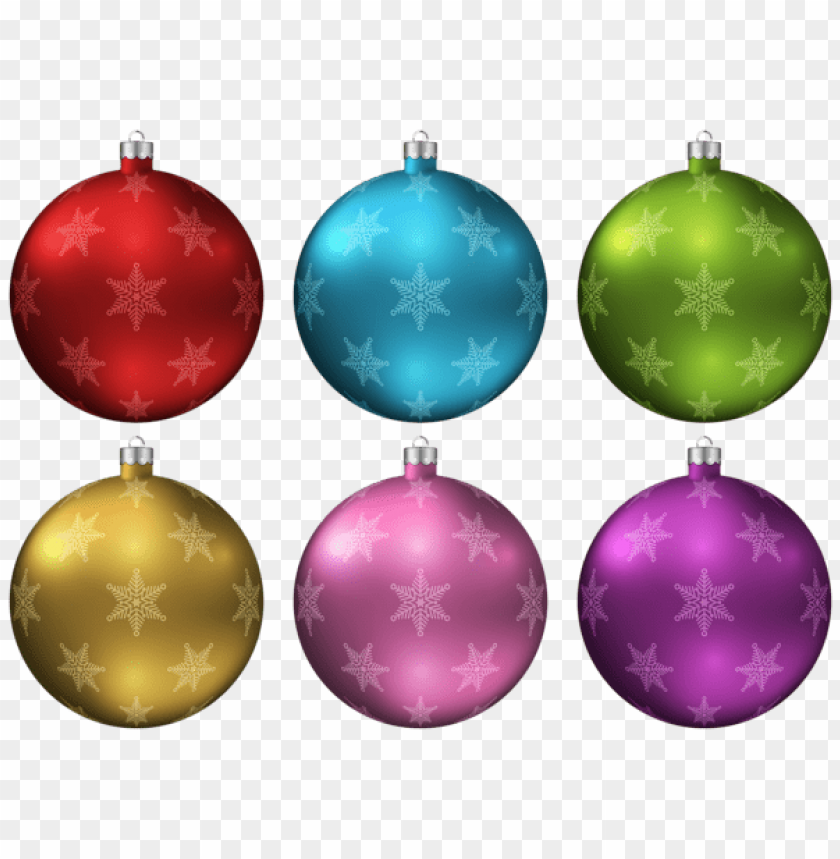 Free download | HD PNG christmas balls png set PNG Images 40253 | TOPpng