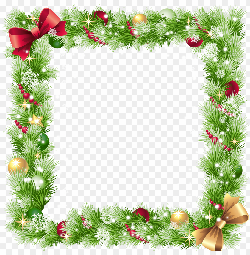 Free download | HD PNG christmas frame PNG transparent with Clear ...