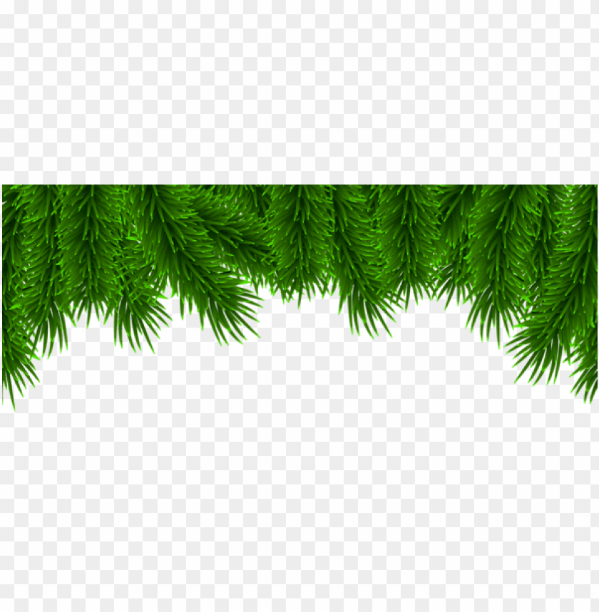 Free download | HD PNG christmas pine border png PNG Images 41057 | TOPpng