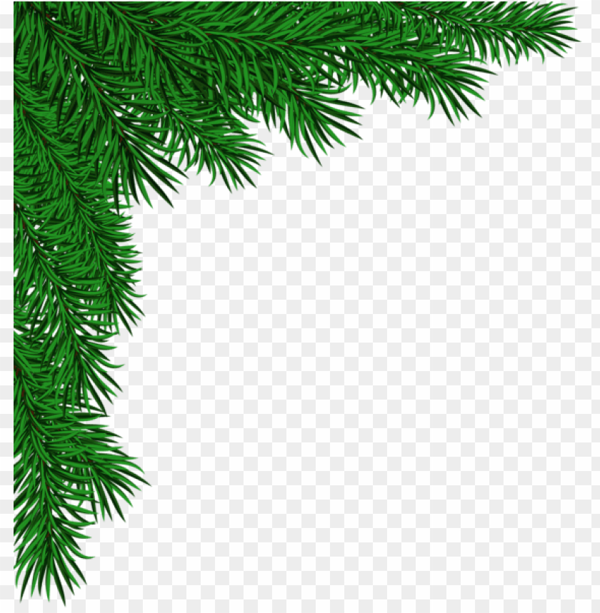 Christmas Tree Corner Border