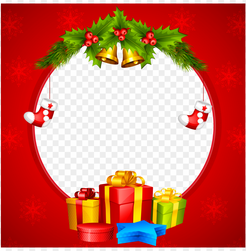 Free download | HD PNG christmas transparent red png border frame ...