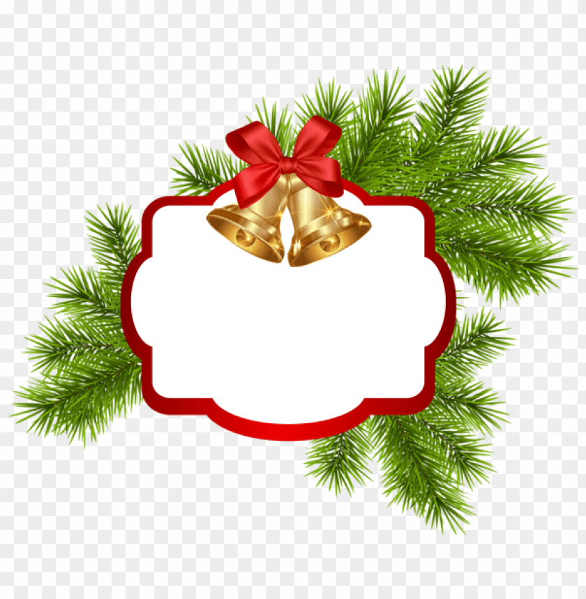 Free download | HD PNG christmas white blank decor with bells PNG ...
