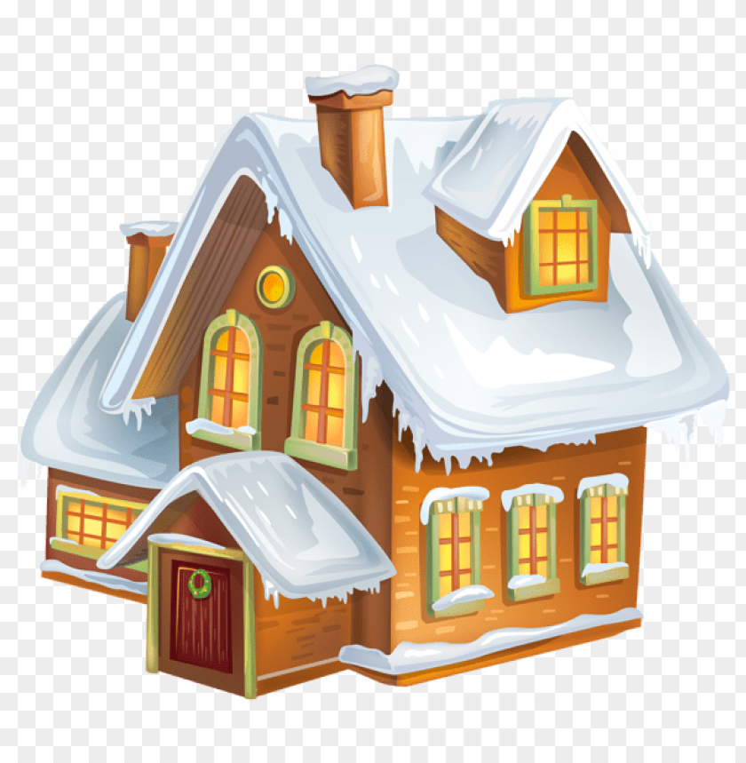 Free download | HD PNG christmas winter house transparent PNG Images ...
