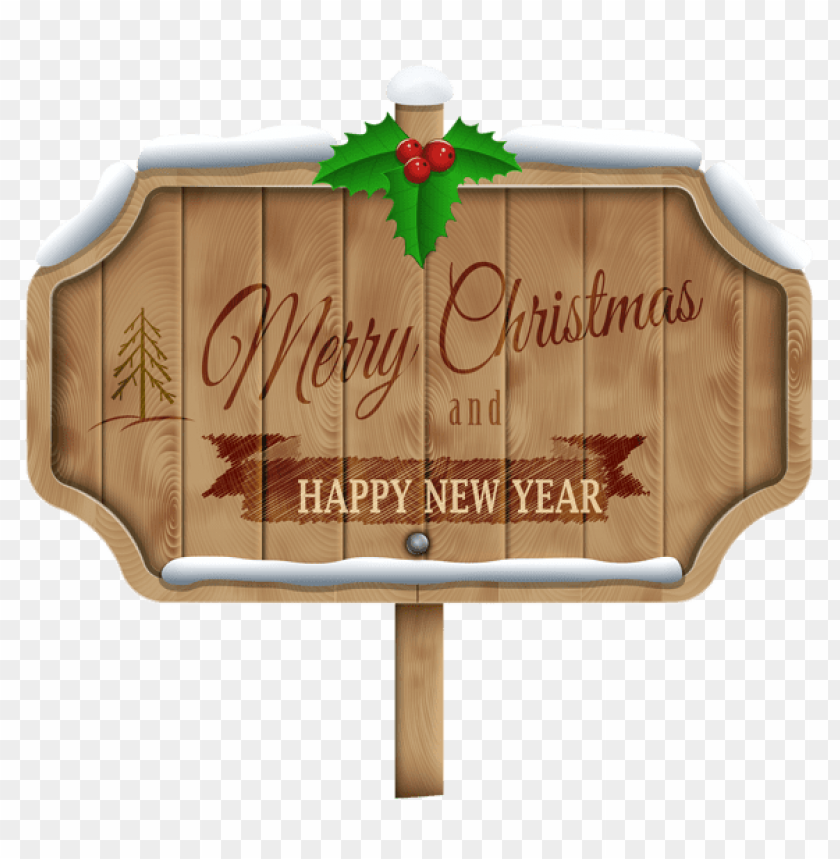 Free download | HD PNG christmas wooden sign transparent PNG Images ...