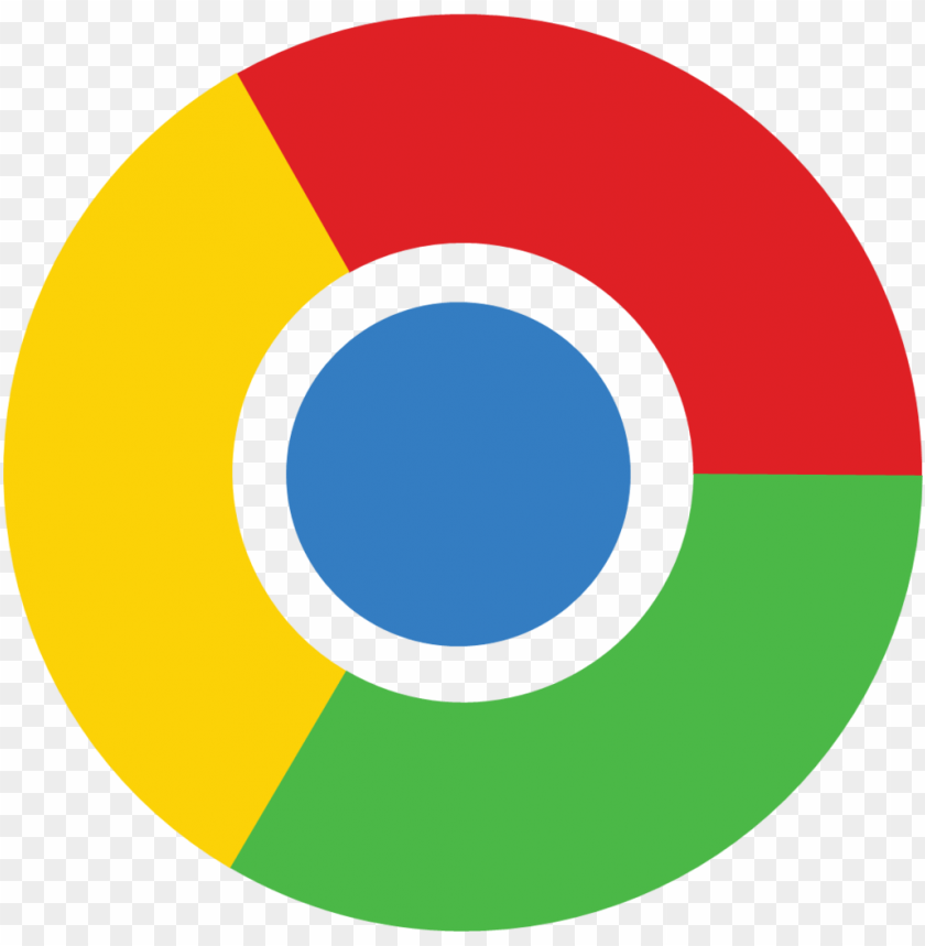 Free download | HD PNG chrome logo flat design | TOPpng