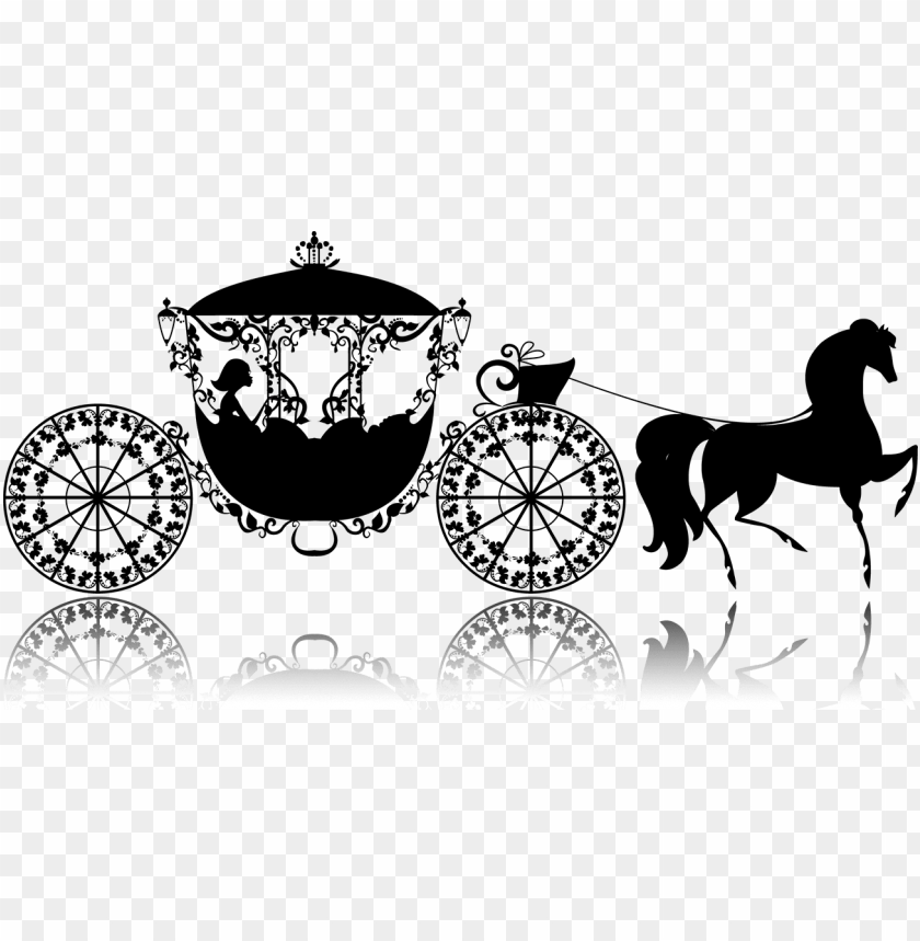 Free download | HD PNG cinderella carriage silhouette PNG transparent ...