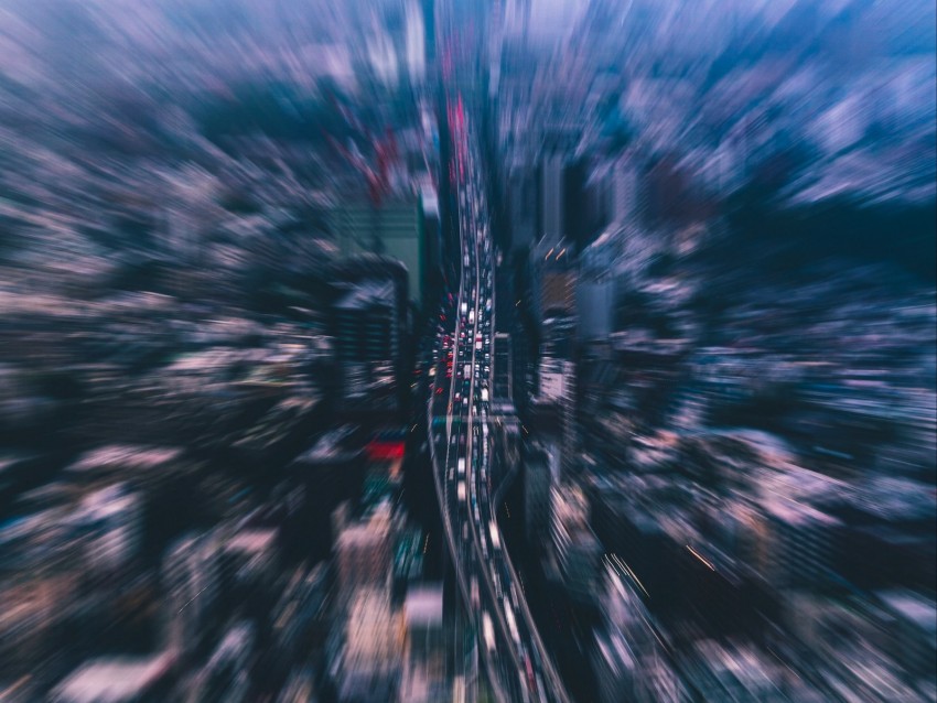 Free download | HD PNG city aerial view blur buildings street 4k ...