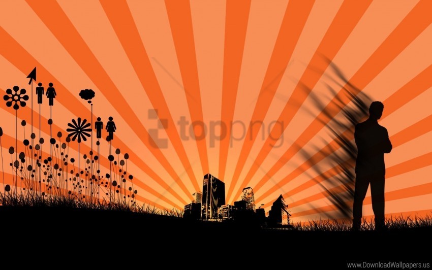Free download | HD PNG city line movement shadow silhouette wallpaper ...