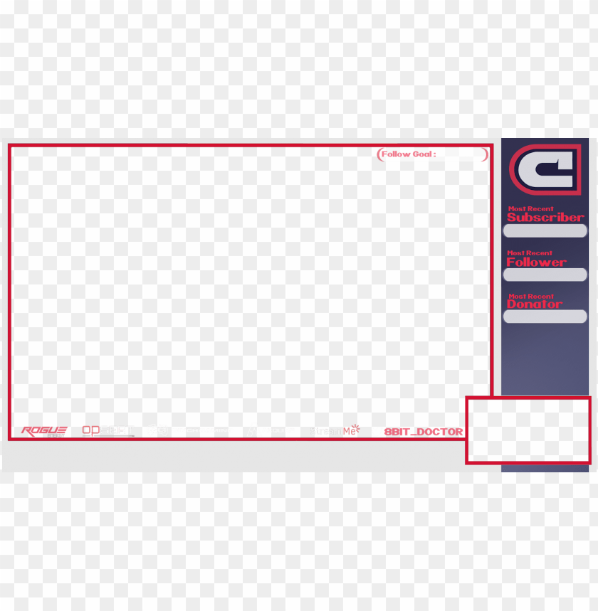 Free download | HD PNG clean twitch overlay PNG transparent with Clear ...