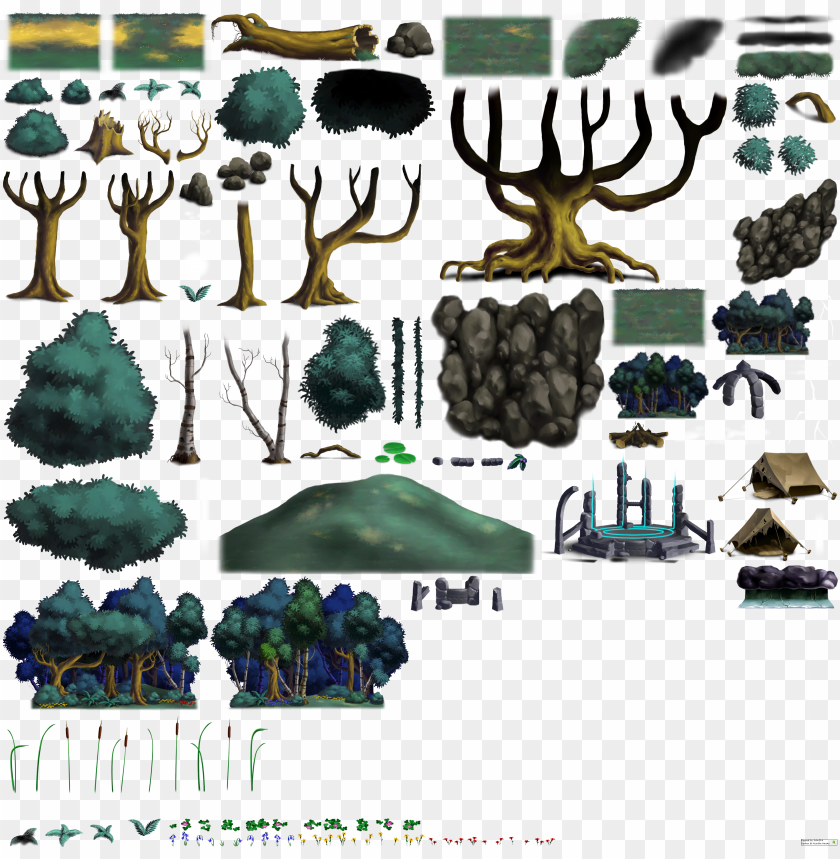 Free download | HD PNG click for full sized image forest objects ...