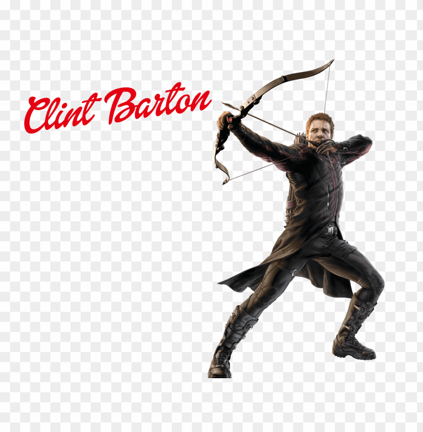 Free download | HD PNG clint barton standing with bow png clipart png ...