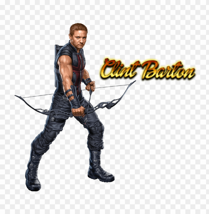 Free download | HD PNG clint barton superhero stance vector ...