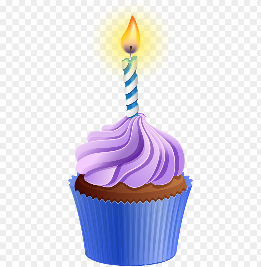 Free download | HD PNG clipart candle birthday cupcake cupcake with ...