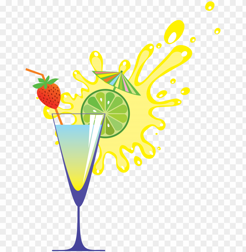 Free download | HD PNG lime cocktail with splash effect transparent ...