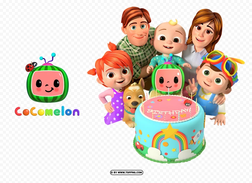 Free download | HD PNG cocomelon family image - Image ID 489351 | TOPpng