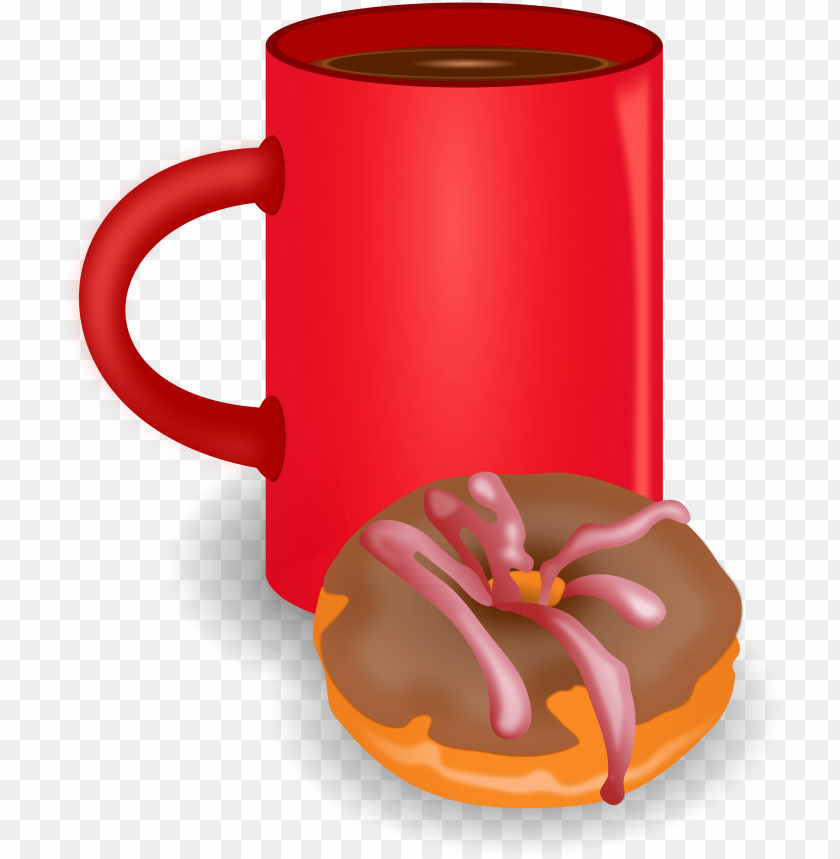 Free download | HD PNG coffee and donuts clip art free coffee and ...